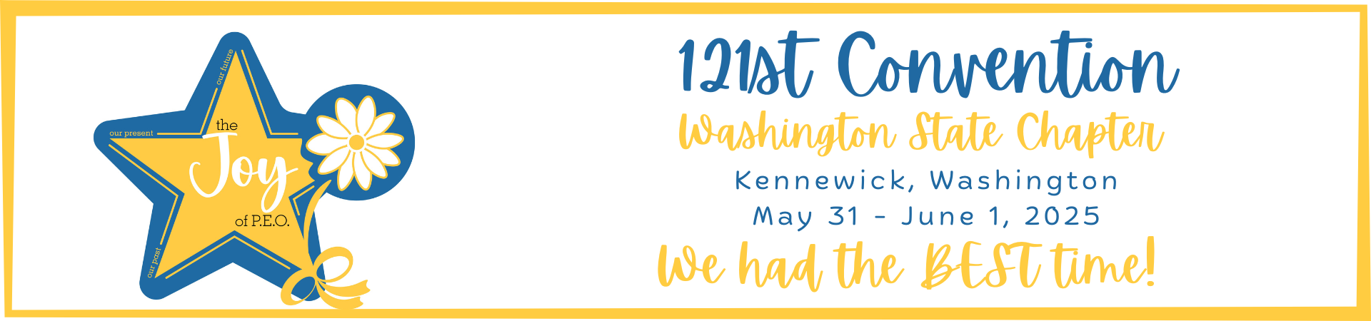 2025 Convention - Washington State Chapter P.E.O.